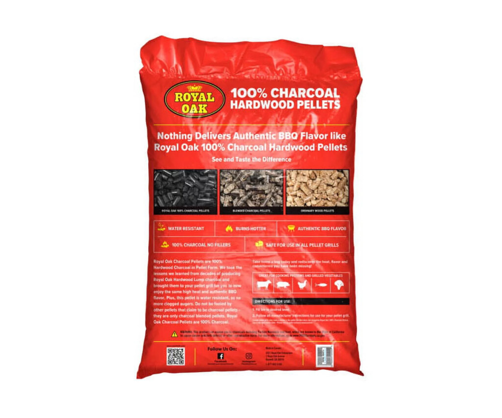 Royal Oak Charcoal Hardwood Pellets - COALWAY